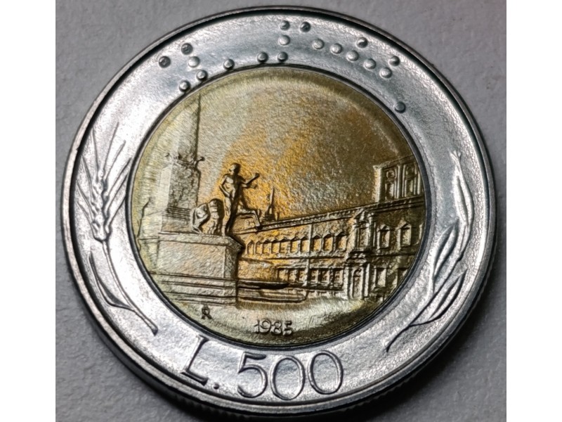 Italija - 500 lira - 1985 - UNC