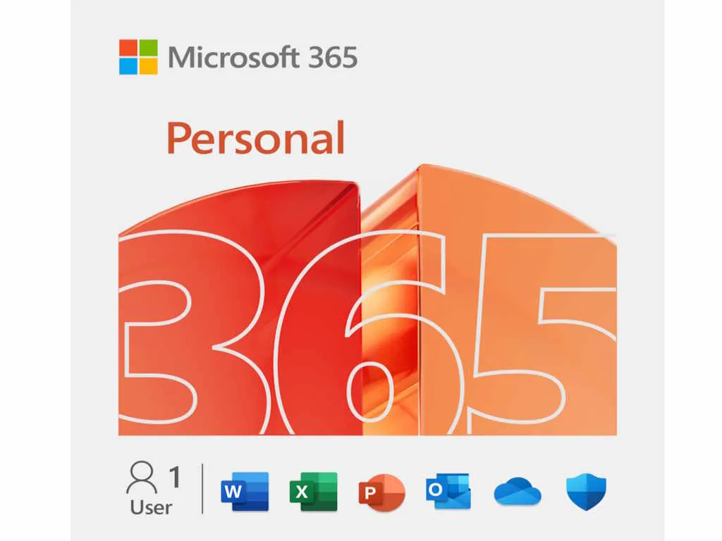 Licenca MICROSOFT Retail Microsoft 365 Personal FY25H2 /32bit/64bit/English/1 korisnik/1 godina