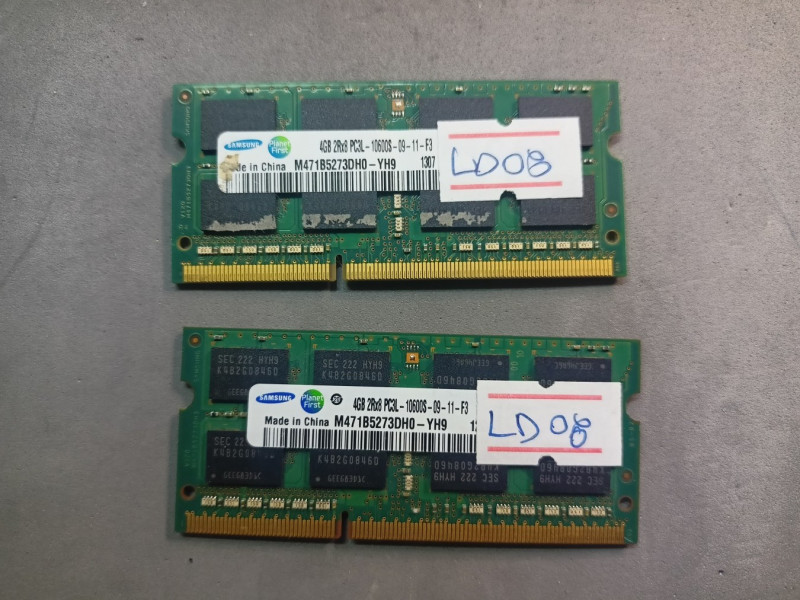 DDR3 8 Gb za laptop (2 x 4 Gb) # LD 08