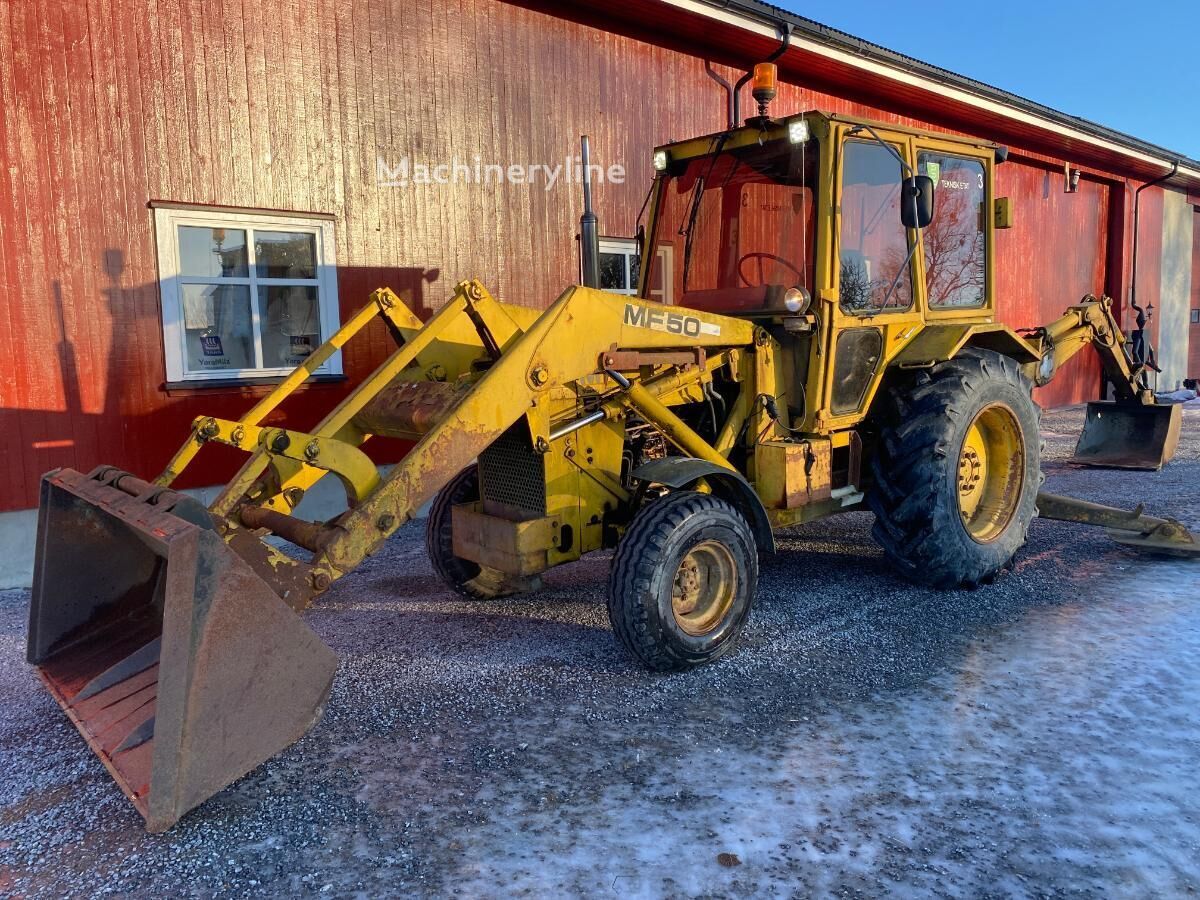 Prodaje se Massey Ferguson MF50 Traktorgraver bager-utovarivač na aukciji