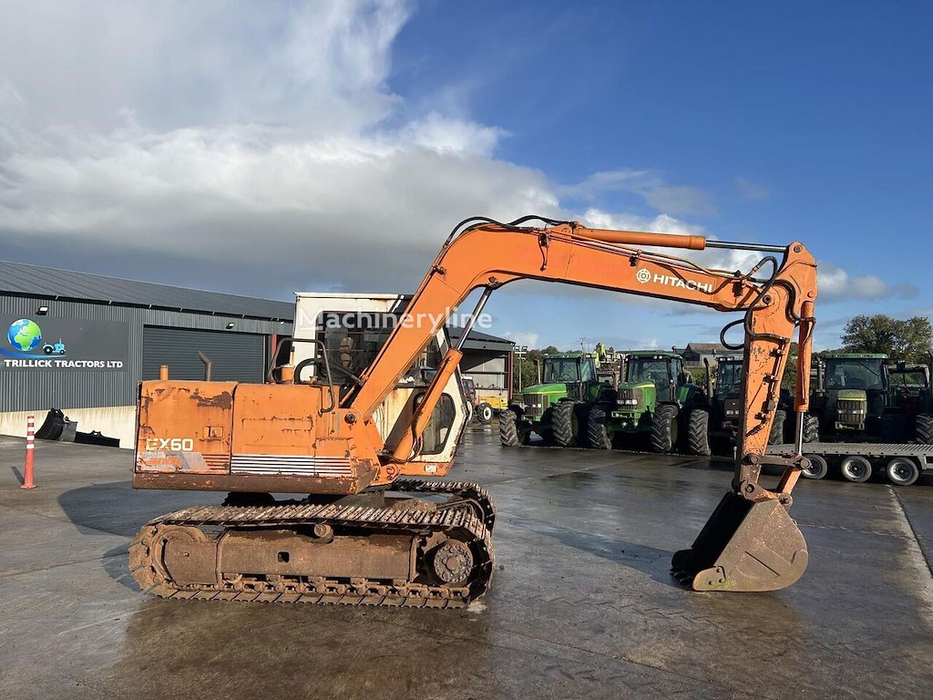 Hitachi EX60 mini bager