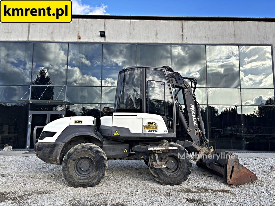 Mecalac 12 MTX KOPARKO-ŁADOWARKA 2016R. | JCB 1CX 2CX 3CX 4CX 5CX COMPAC bager točkaš