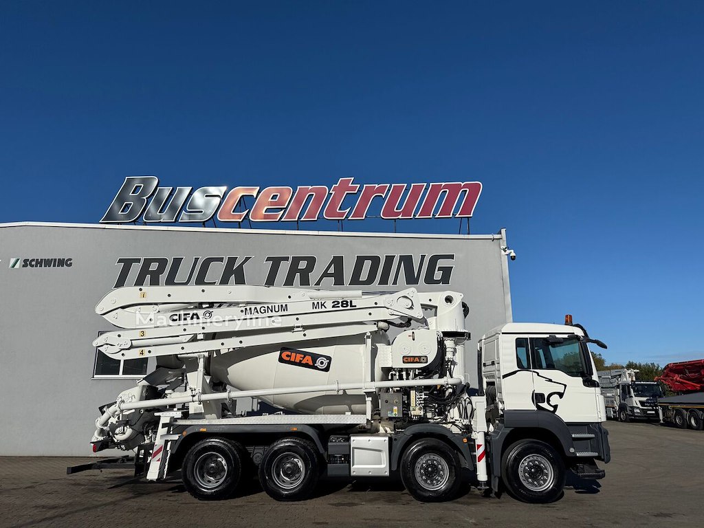 Cifa MK 28L na šasiji MAN TGS 41.440 pumpa za beton
