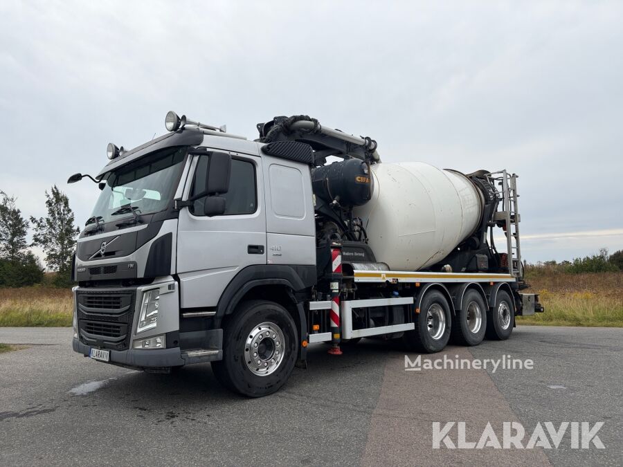 Prodaje se Volvo FM410 kamion s mešalicom za beton na aukciji