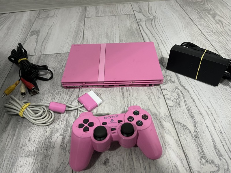 Play station 2 pink