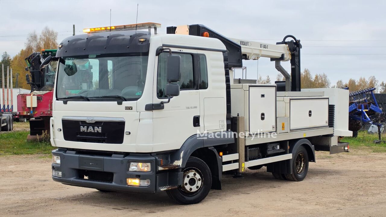 MAN TGL 12.180 Versalift VT-145-F lift auto dizalica s korpom