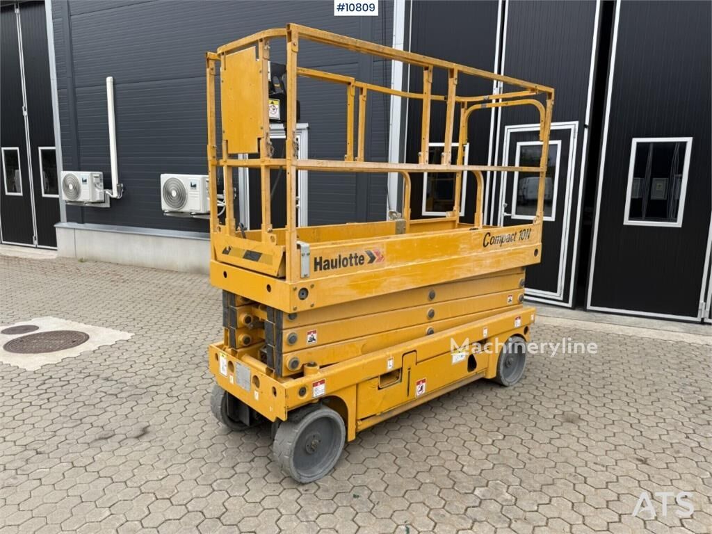 Haulotte Compact 10N Scissor Lift makazasta platforma