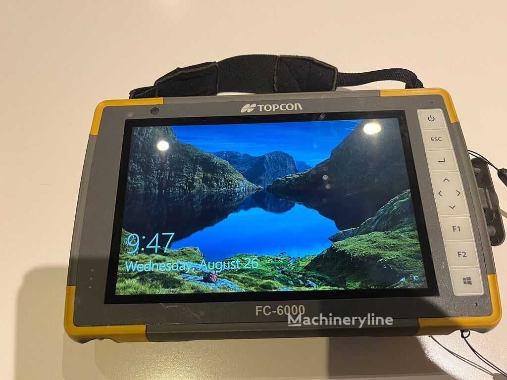 Prodaje se Topcon Measurement book Topcon FC-6000 / Målebok Topcon FC-6000 GPS treker za građevinske mašine na aukciji