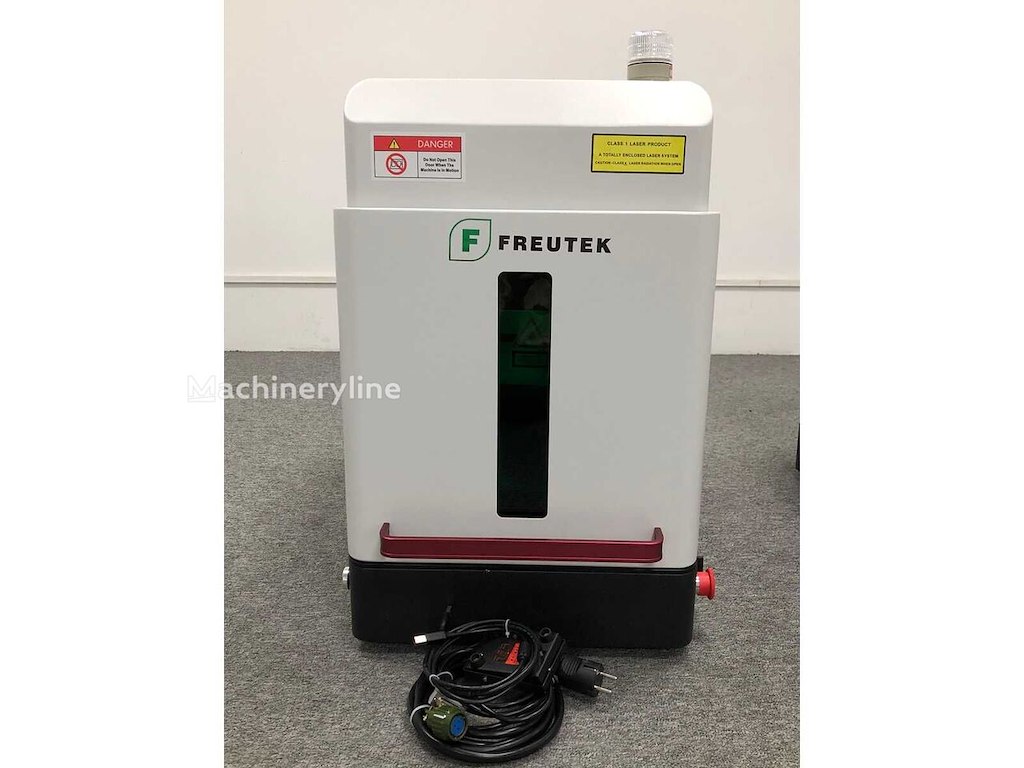 Prodaje se Freutek LMM0006 Enclosed fiber Laser marking and engraving machine 30W ( lasersku mašinu sa vlaknima na aukciji