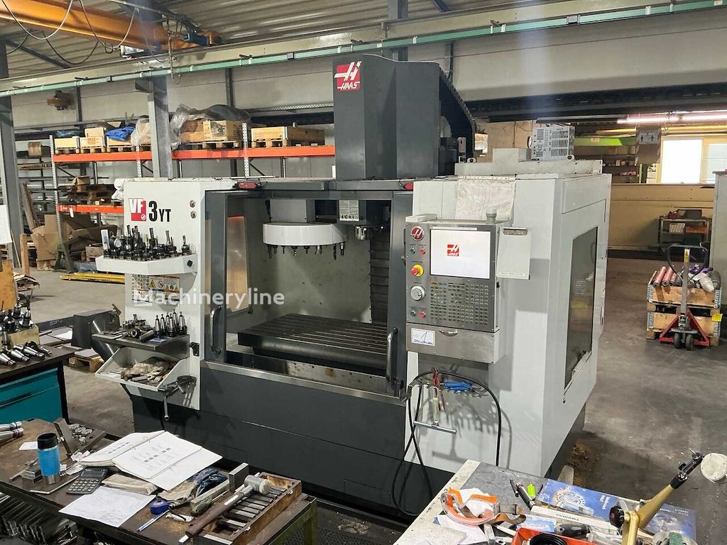 Prodaje se Haas VF-3YT - 2015 - CNC Vertical Milling Machine glodalicu za metal na aukciji