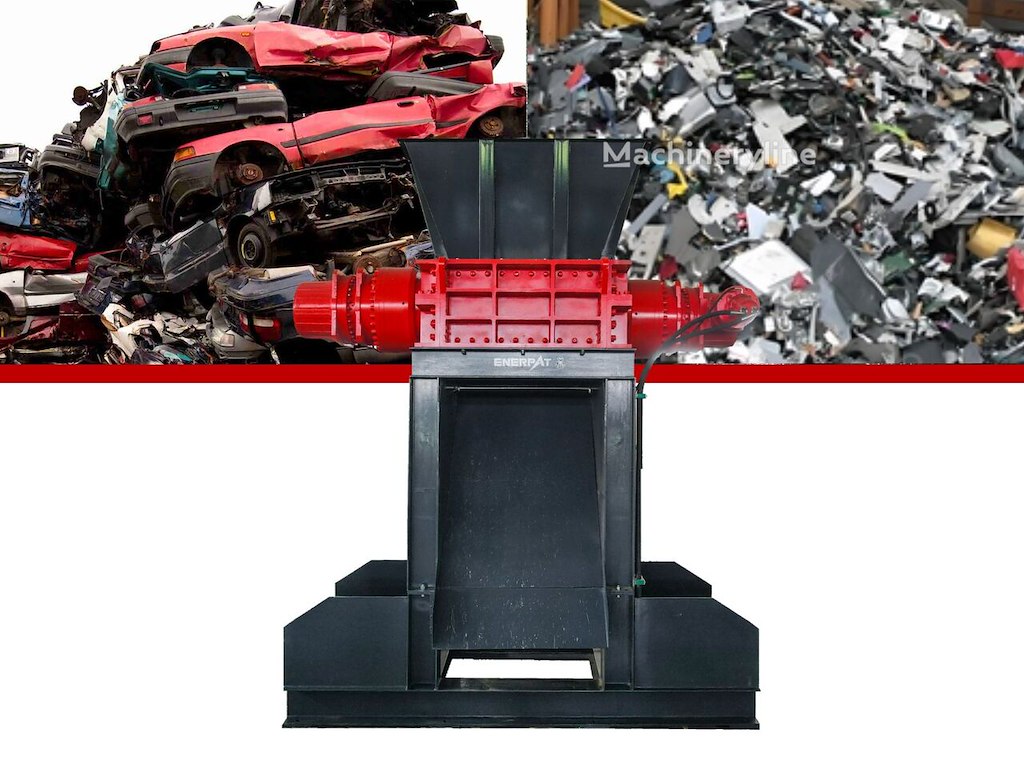 Novi Enerpat Car Body Shredding Machine industrijski šreder
