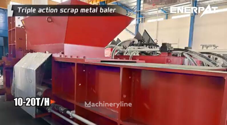 Nova Enerpat Triple Compression Automatic Scrap Press presa za staro gvožđe