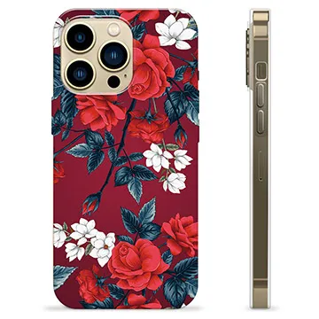 IPHONE 13 PRO MAX TPU MASKA - VINTIDŽ CVEĆE