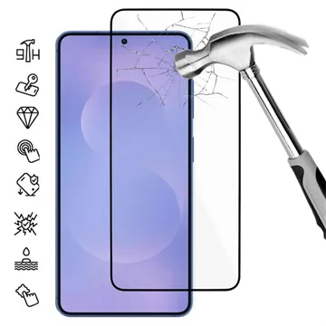 SAMSUNG GALAXY S27 FULL COVER TEMPERED GLASS SCREEN PROTECTOR - 9H - BLACK EDGE