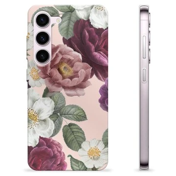 SAMSUNG GALAXY S23 5G TPU MASKA - ROMANTIČNO CVEĆE