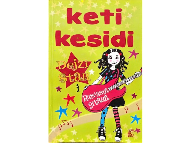 Dejzi star Ružučasta gitara  Keti Kesidi kao nova