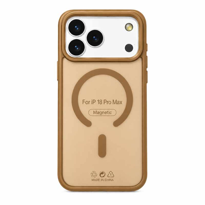 FUTROLA YOVOE HARD CASE MAGNETIC ZA IPHONE 18 PRO BRAON