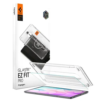 SAMSUNG GALAXY TAB S12+ SPIGEN GLAS.TR EZ FIT PRO TEMPERED GLASS SCREEN PROTECTOR - CLEAR