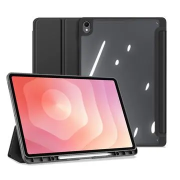 SAMSUNG GALAXY TAB S12+ DUX DUCIS TOBY TRI-FOLD SMART ZAŠTITNA FUTROLA - CRNA