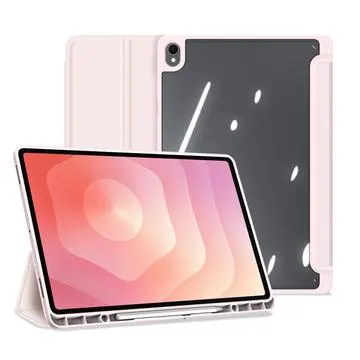 SAMSUNG GALAXY TAB S12+ DUX DUCIS TOBY TRI-FOLD SMART ZAŠTITNA FUTROLA - SVETLOROZA
