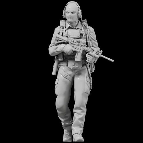 NEW! EMP3D 99201279-72 Współczesny Żołnierz - Poza Nr 11 - W Kominiarce (1 Figurka)