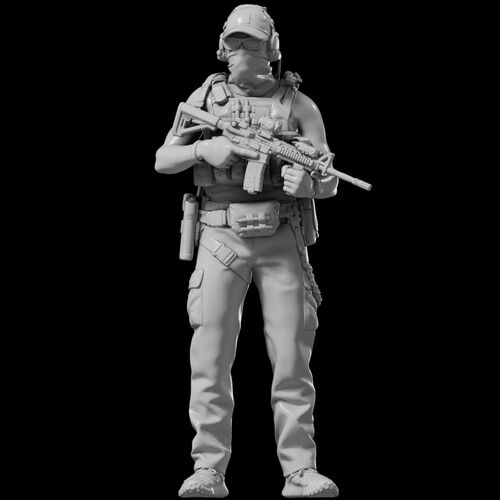 NEW! EMP3D 99201274-72 Współczesny Żołnierz - Poza Nr 6 - Stojący (1 Figurka)
