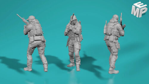 NEW! EMP3D 99201282-48 Współczesny Żołnierz - Poza Nr 14 (1 Figurka)
