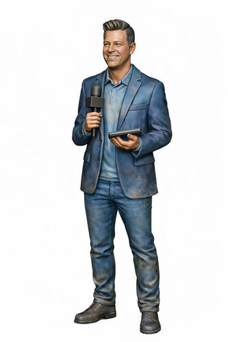 NEW! EMP3D 99204954-25 Reporter - Wersja 5 (1 Figurka)