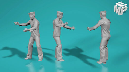NEW! EMP3D 99201303-48 Pearl Harbor - Marynarz - Poza Nr 2 (1 Figurka)