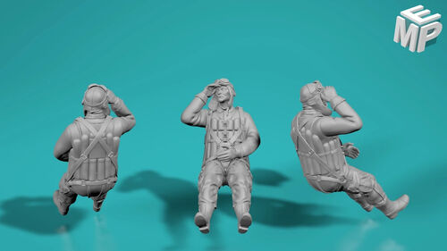 NEW! EMP3D 99202632-72 Pilot Japoński 2WŚ (1 Figurka)