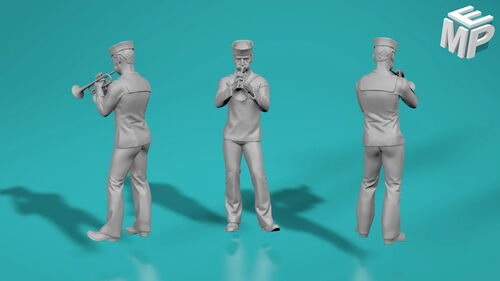 NEW! EMP3D 99201302-35 Pearl Harbor - Marynarz - Poza Nr 1 (1 Figurka)