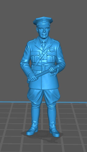 NEW! EMP3D 99204982-25 Policjant - Lata 40-te (1 Figurka)