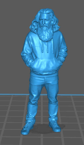 NEW! EMP3D 99205000-25 Brodacz W Bluzie Z Kapturem - Wersja 2 (1 Figurka)