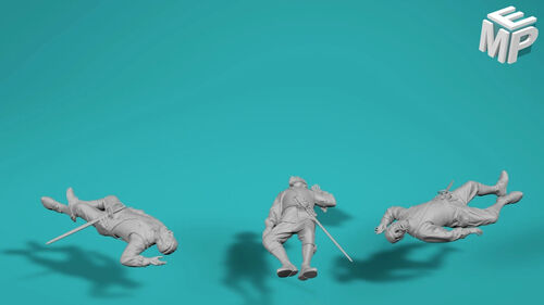 NEW! EMP3D 99209073-48 Bitwa Pod Rocroi - Pikinier Tercios 5 (Martwy) (1 Figurka)