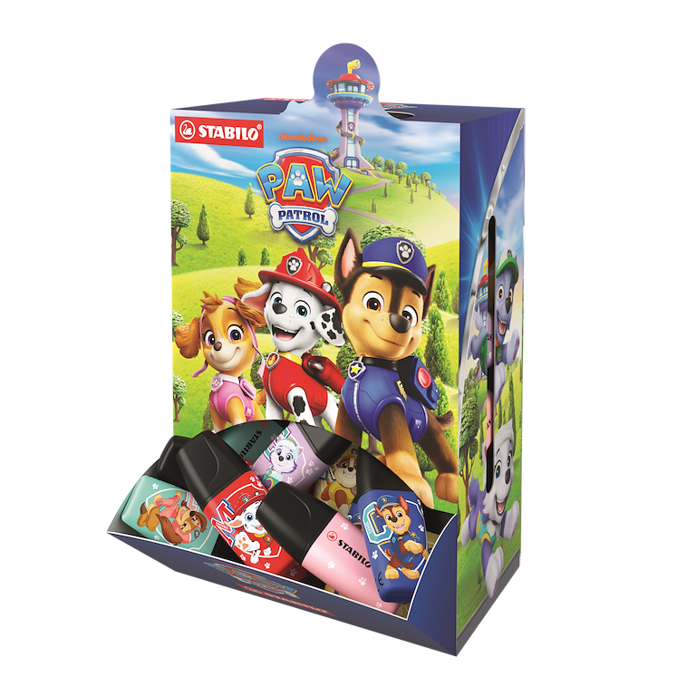 STABILO BOSS ORIGINAL Mini PAW Patrol Edition Dispaly 1/50