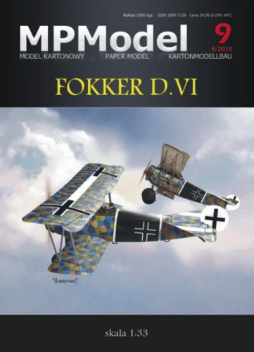 MPM Model 04-2010 Fokker D.VI