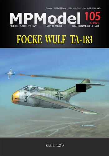 MPM Model 06-2024 Focke Wulf Ta-183