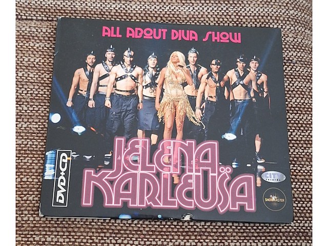 CD-DVD-JELENA KARLEUŠA-DIVA SHOU-ORIGINAL