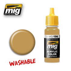 AMMO of Mig Jimenez A.MIG 106 Washable Sand (RAL 8020)