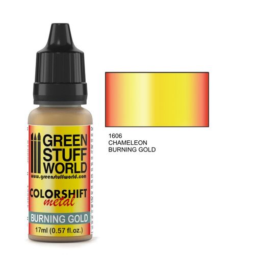 Green Stuff World 1606 Colorshift BURNING GOLD