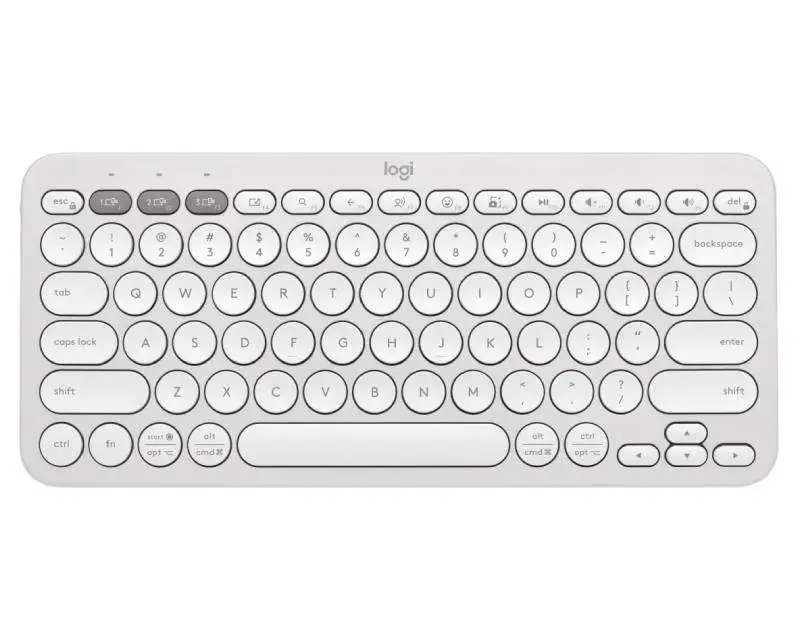 LOGITECH K380s Pebble Keys 2 TONAL US White 920-011852