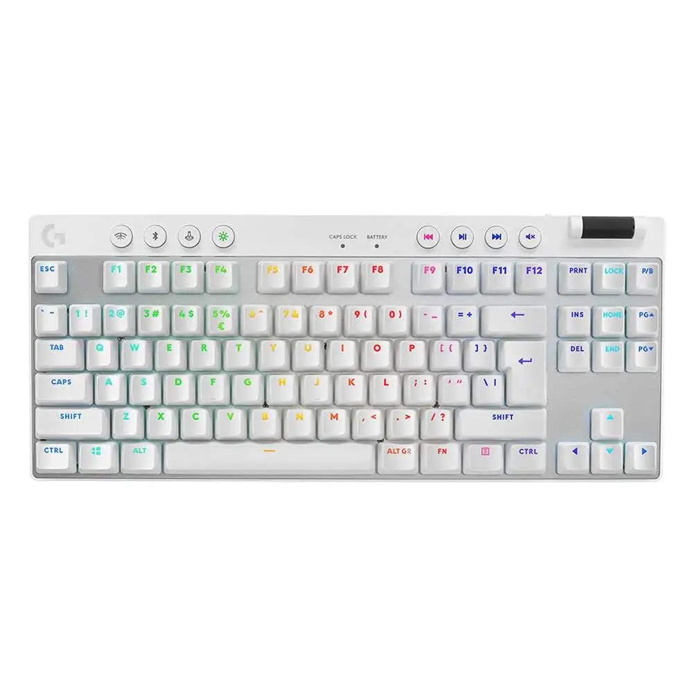 LOGITECH G PRO X TKL LIGHTSPEED US TACTILE White 920-012148