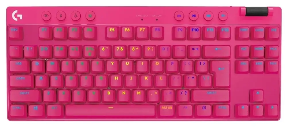 LOGITECH G PRO X US TKL Lightspeed Gaming tastatura roze 920-012159