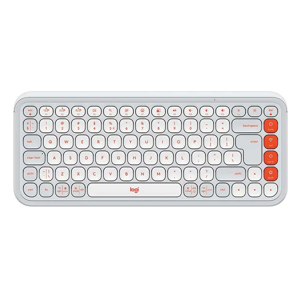 LOGITECH POP ICON KEYS US BT bezina tastatura bela 920-013072
