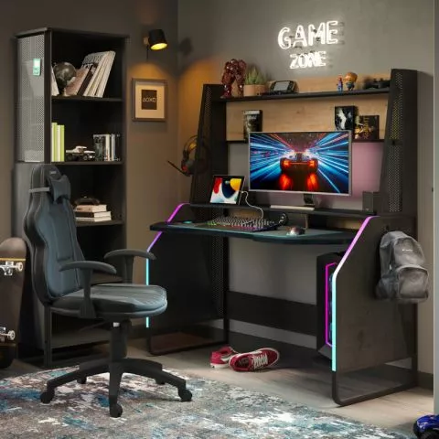 BLACK GAMING RADNI STO