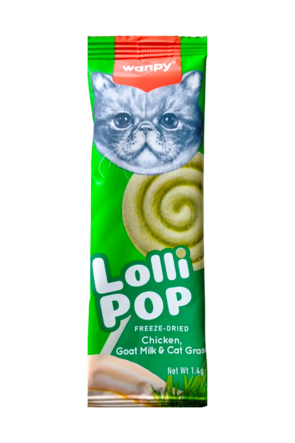 Wanpy Lolipop za macke, macija trava 1.4 g