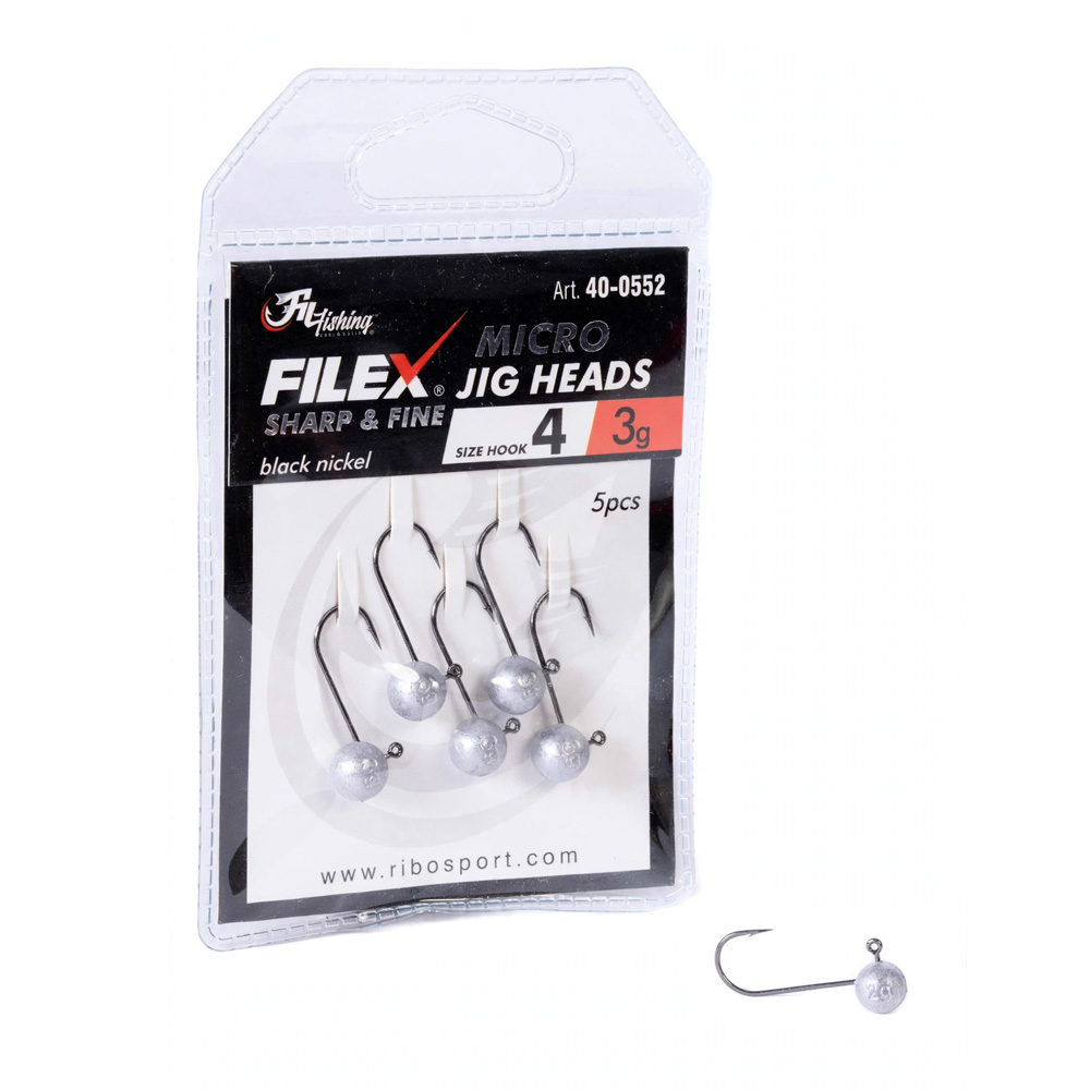 FILEX MICRO JIG HEADS