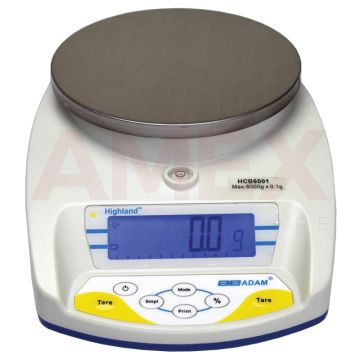 Precizna vaga Adam Highland HCB 6001, 6000 g, preciznost 0,1 g