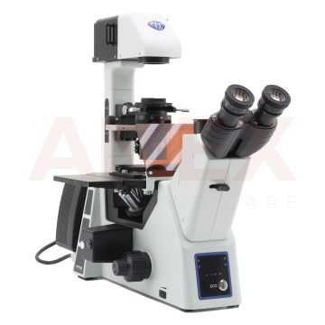Invertni trinokularni mikroskop Optika IM-5FLD sa fluorescencijom, 10x