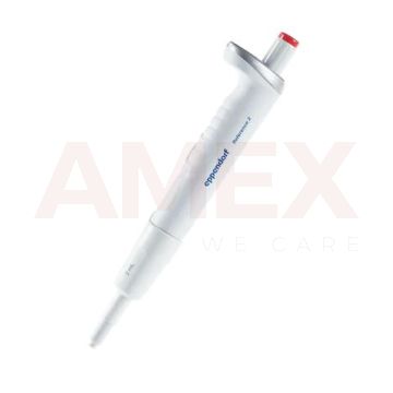 Jednokanalna pipeta Eppendorf Reference 2, crvena boja, 2000 µl